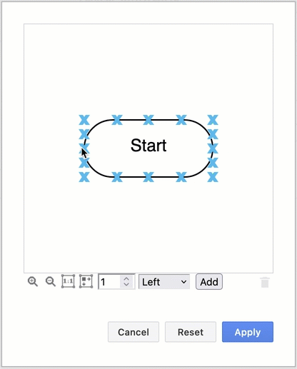 Customise The Connection Points On A Shape